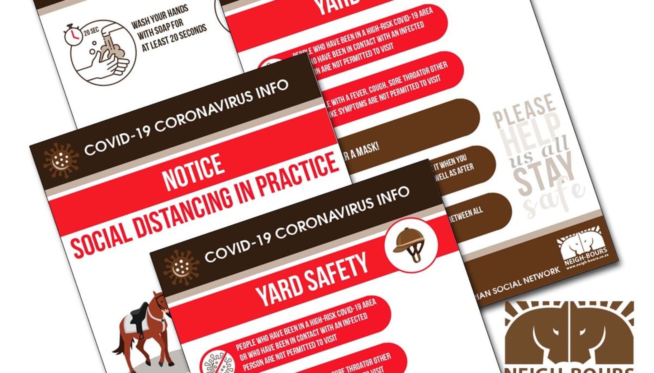 Free download: COVID-19 Posters, visitor register and visitor ...